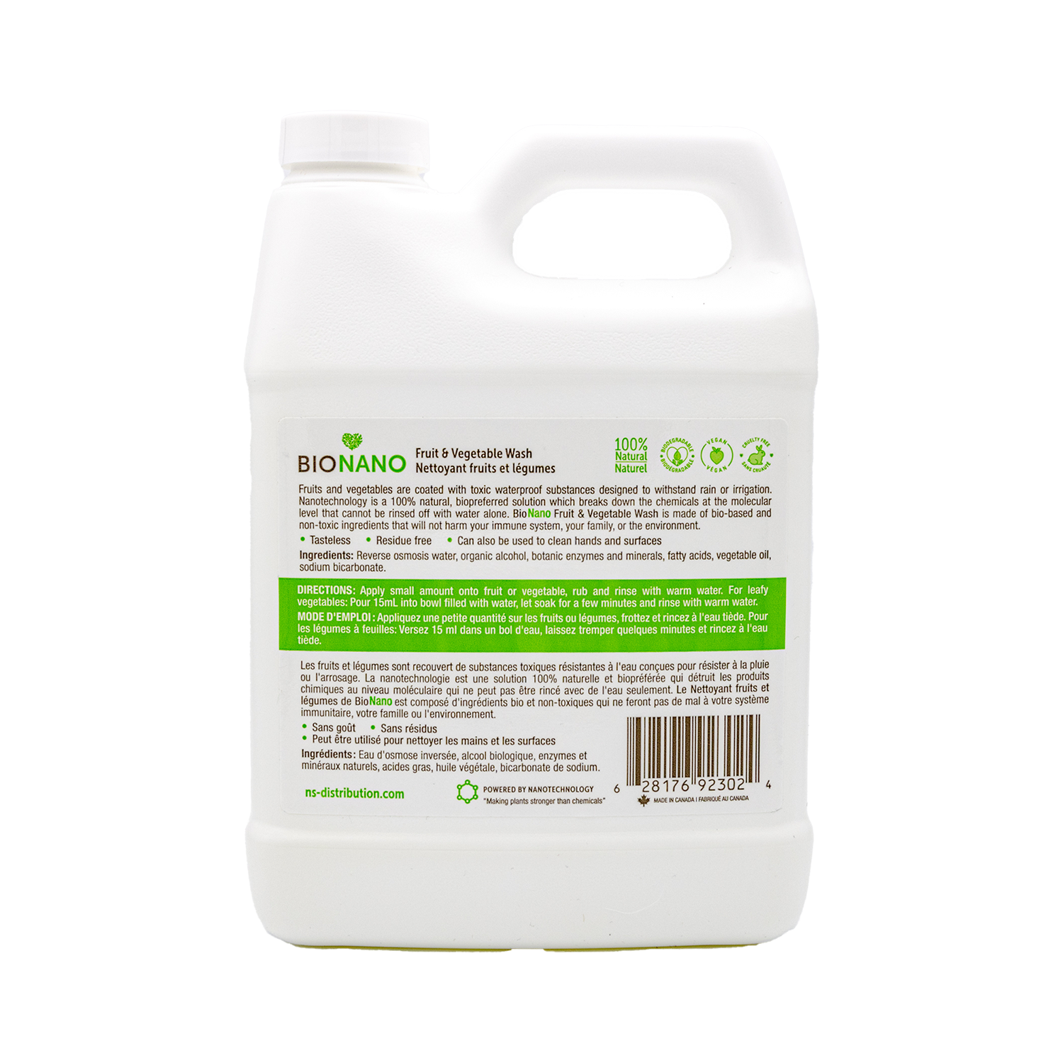 Meesoo. BIONANO - Fruit & Veggie Wash 946ml