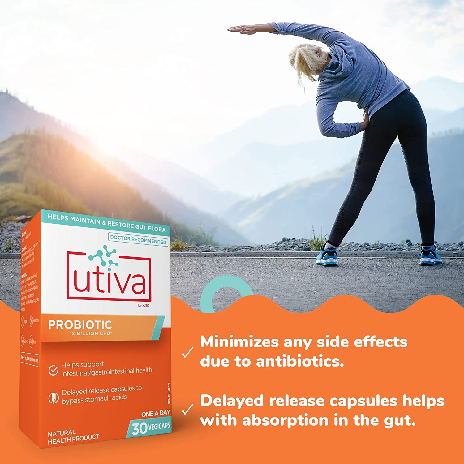 Meesoo. Utiva - Probiotic 30 Vegi Caps