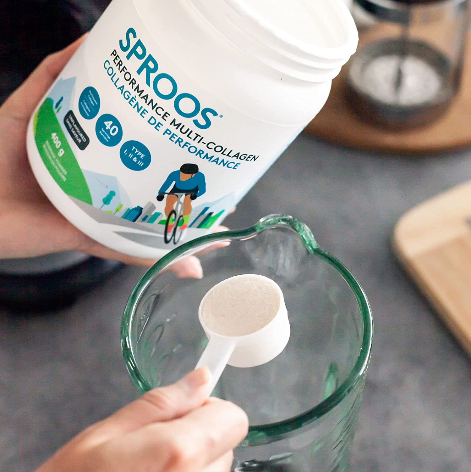 Meesoo. SPROOS - Performance Multi-Collagen 400g