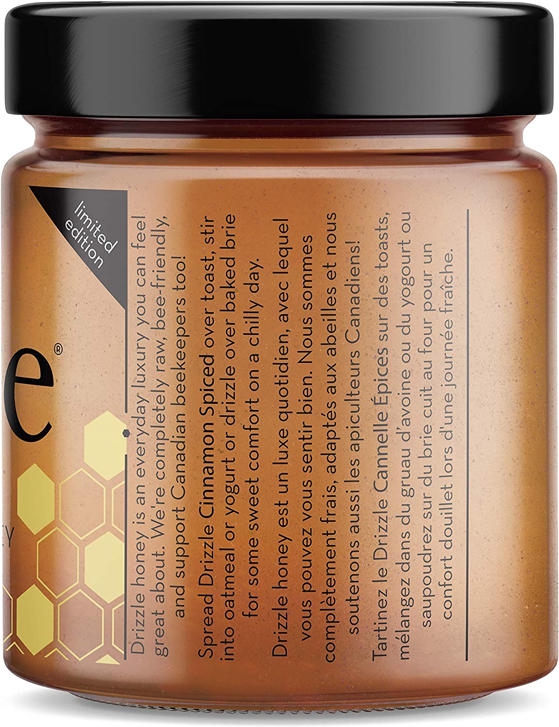 Meesoo. Drizzle - Cinnamon Spiced Raw Honey 350g