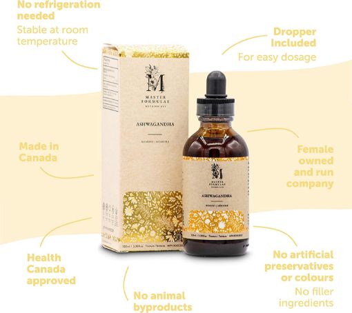 Meesoo. Master Formulae - Ashwagandha Root Herbal Tincture 100ml