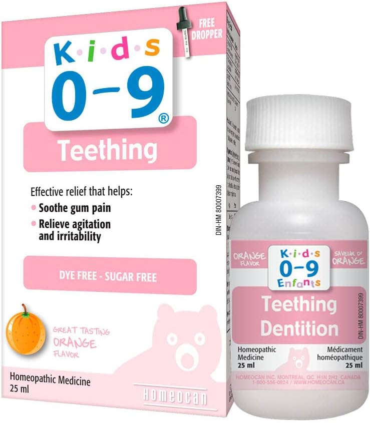 Meesoo. Kids 0-9 - Teething Oral Solution, Orange - 25ml