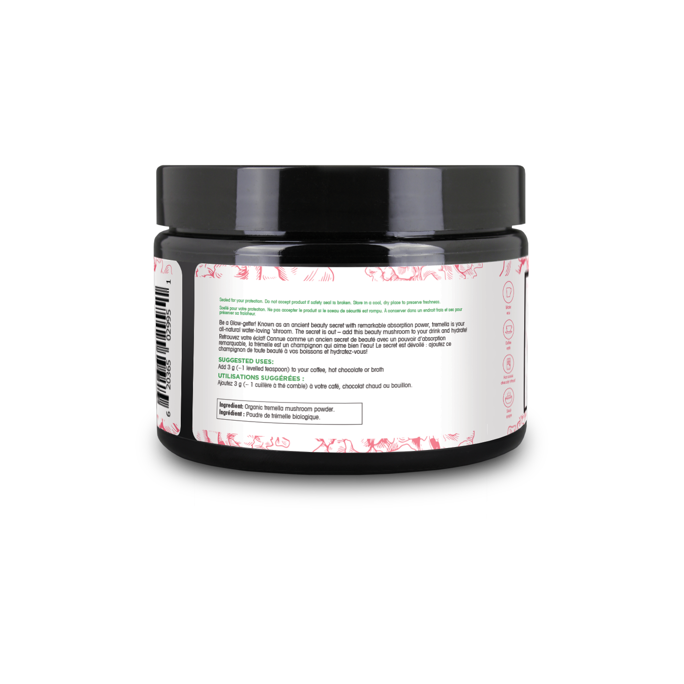 Meesoo. Organika - Glow - Organic Tremella Powder 100g